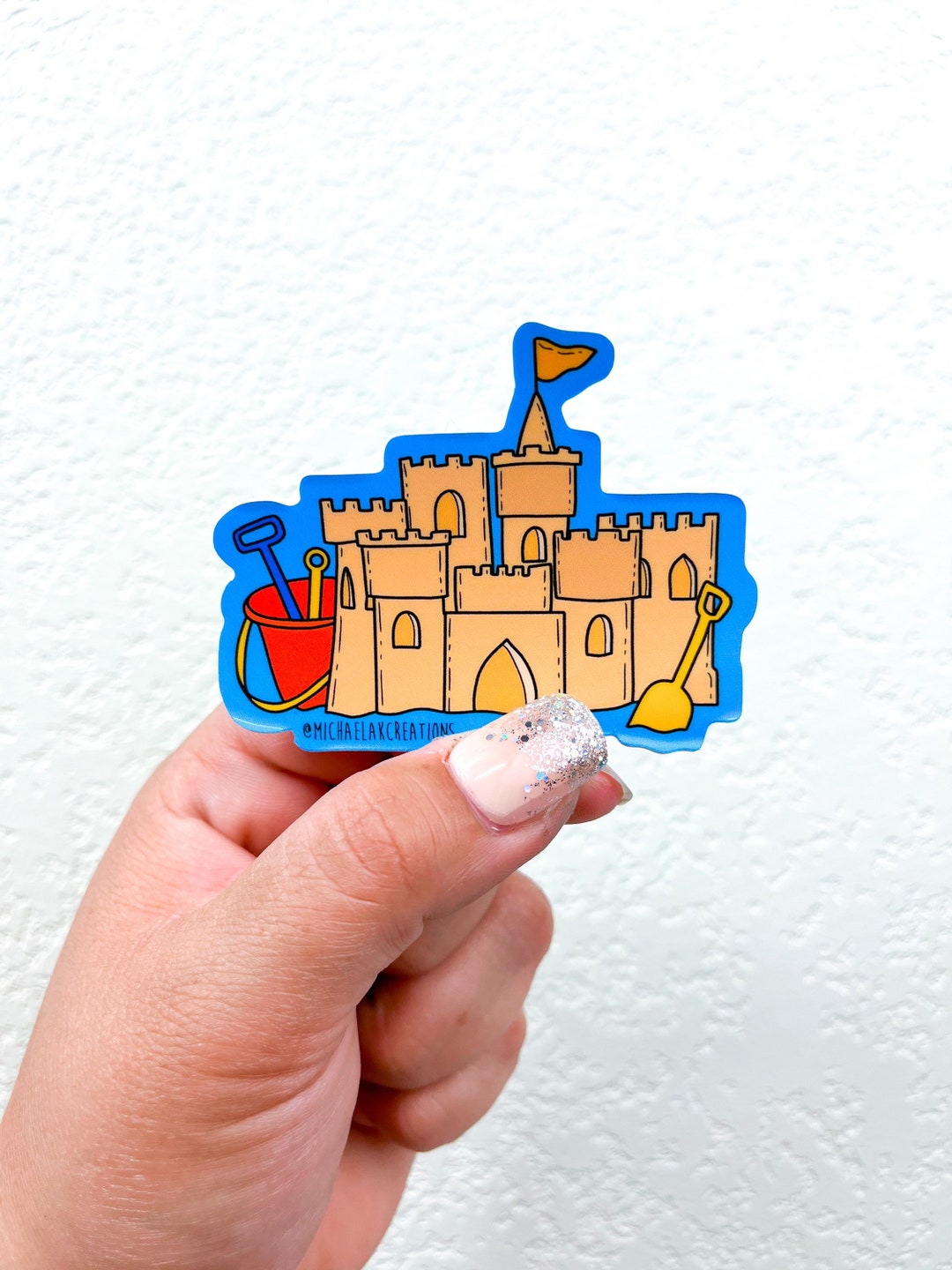 Sandcastle Sticker | Stickers | Stickers for Hydroflask | Summer ...