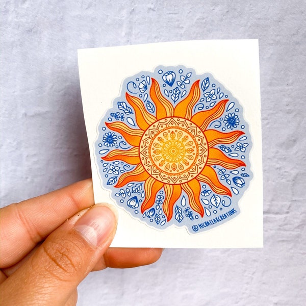 Sun Stickers - Etsy