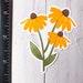 Black Eyed Susan Sticker | Stickers for Hydroflask | Laptop Stickers ...