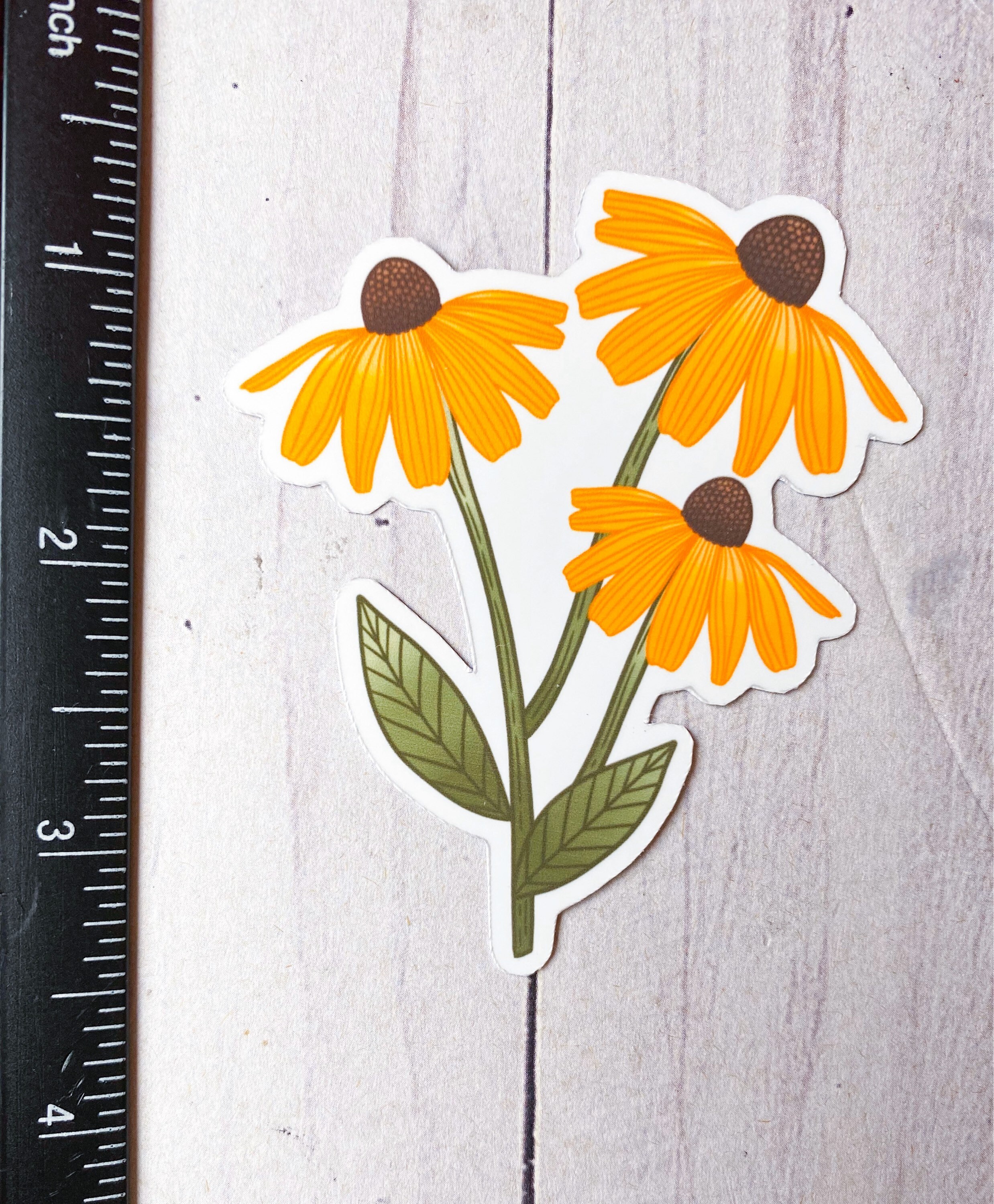 Black Eyed Susan Sticker Stickers for Hydroflask Laptop | Etsy