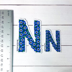 N Sticker |stickers for Hydroflask|stickers|laptop Stickers|water ...