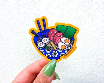 Rainbow Ramen Noodle Stickers - Etsy