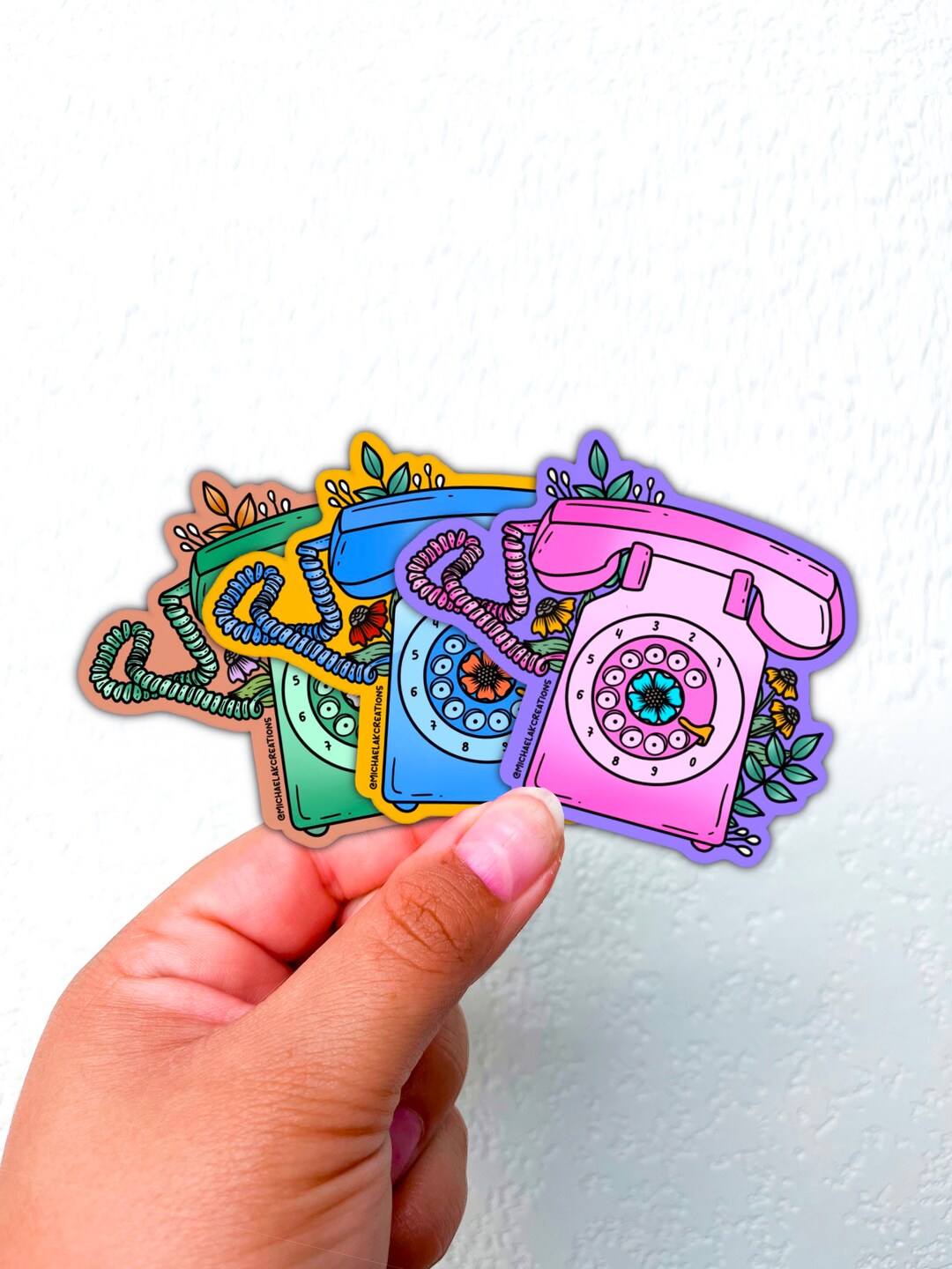 Retro Phonesticker, Stickers for Hydroflask,laptop Stickers,cute Car ...