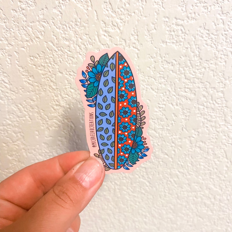 Surfboard Stickers - Etsy