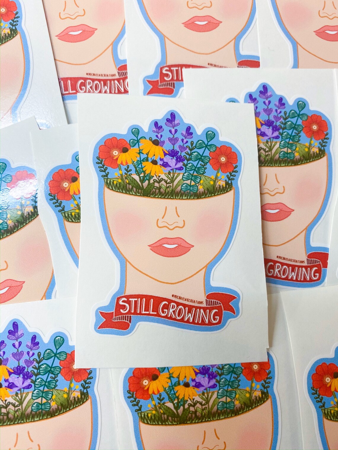 Still Growing Sticker Stickers for Hydroflask laptop | Etsy