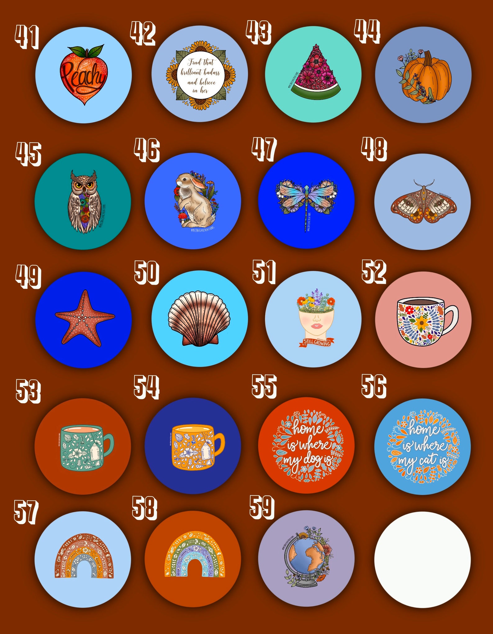 CHOOSE Button Pack 3 6 10 Buttons Cute Pin Pack - Etsy