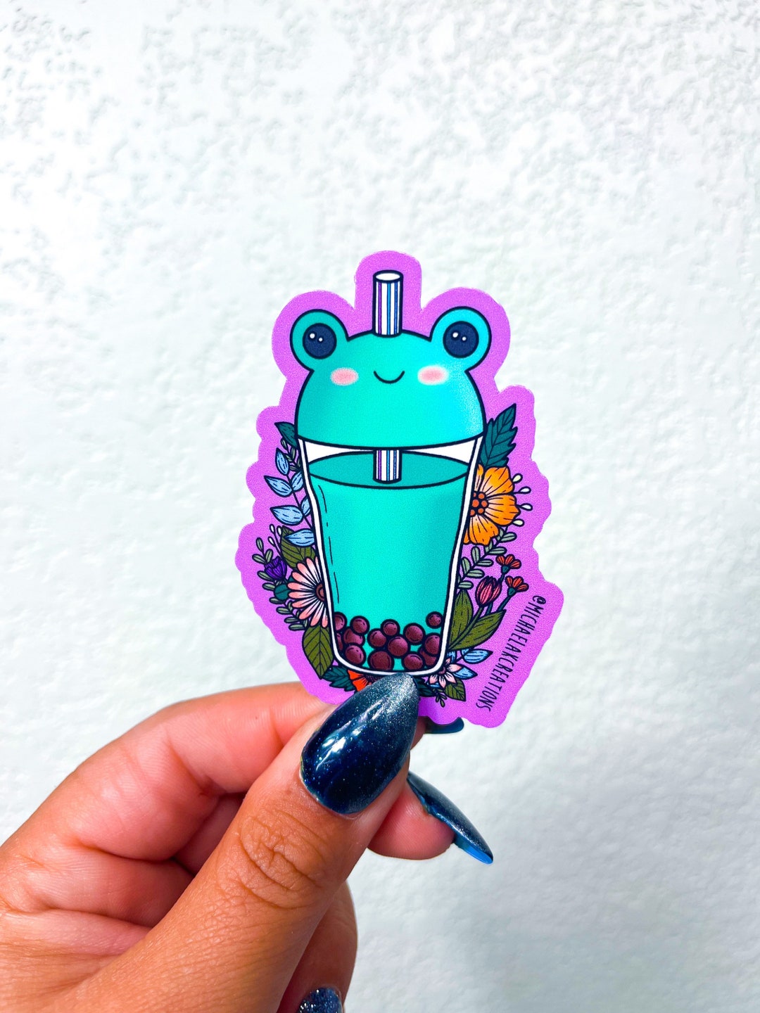 Boba Frogsticker|boba Animal Sticker|boba Sticker|stickers for ...