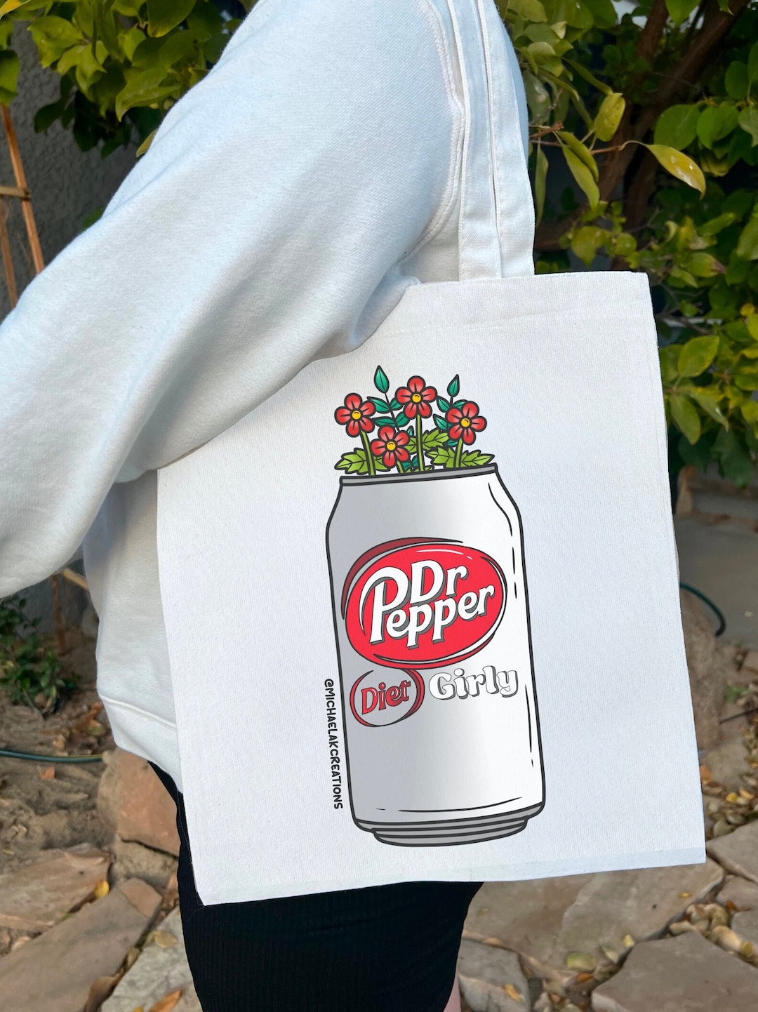 Diet Dr Pepper Tote Bag dr Pepper Gift dr Pepper Bag dr - Etsy
