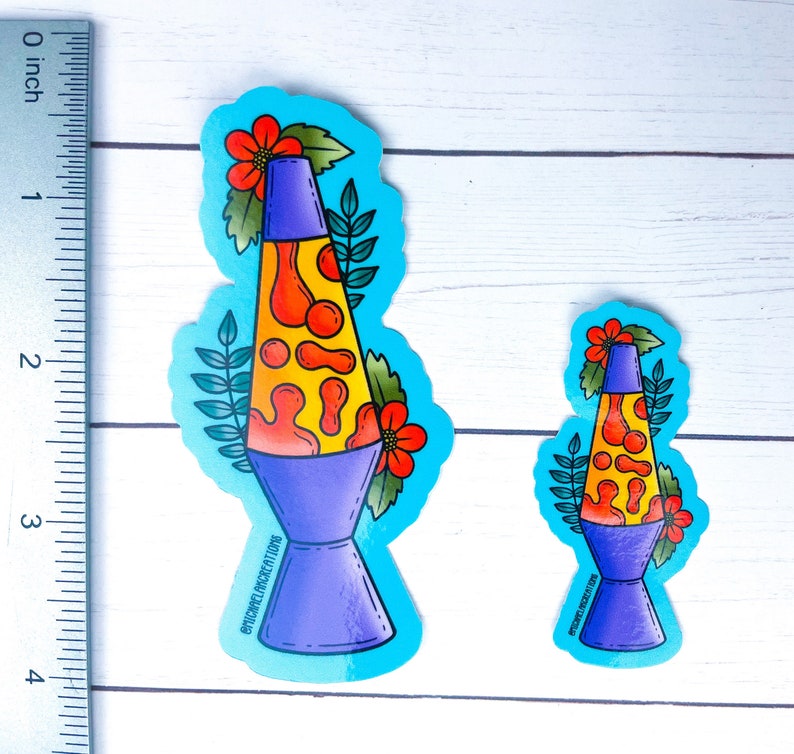 Lava Lamp Sticker Stickers Stickers for Hydroflask - Etsy
