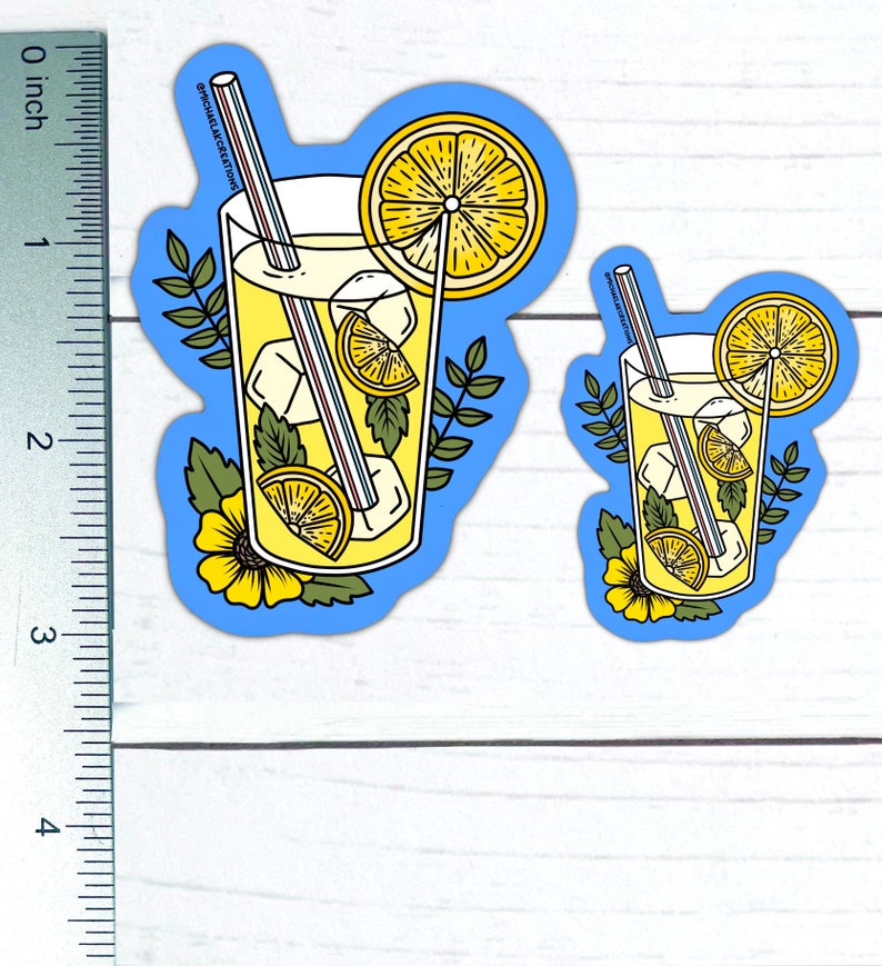 Lemonade Sticker |stickers for Hydroflask|stickers|laptop Stickers ...