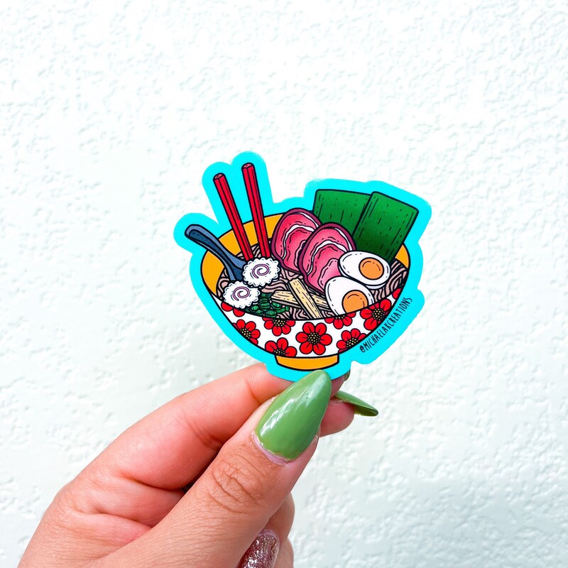 Ramen Stickers - Etsy