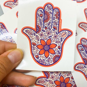 Hamsa Sticker | Stickers | Stickers for Hydroflask | Laptop Stickers ...
