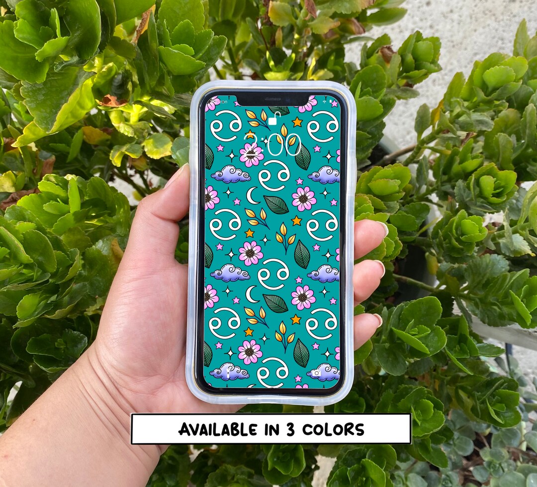 Cancer Phone Wallpaper | Flower Wallpaper | Digital Download | iPhone ...