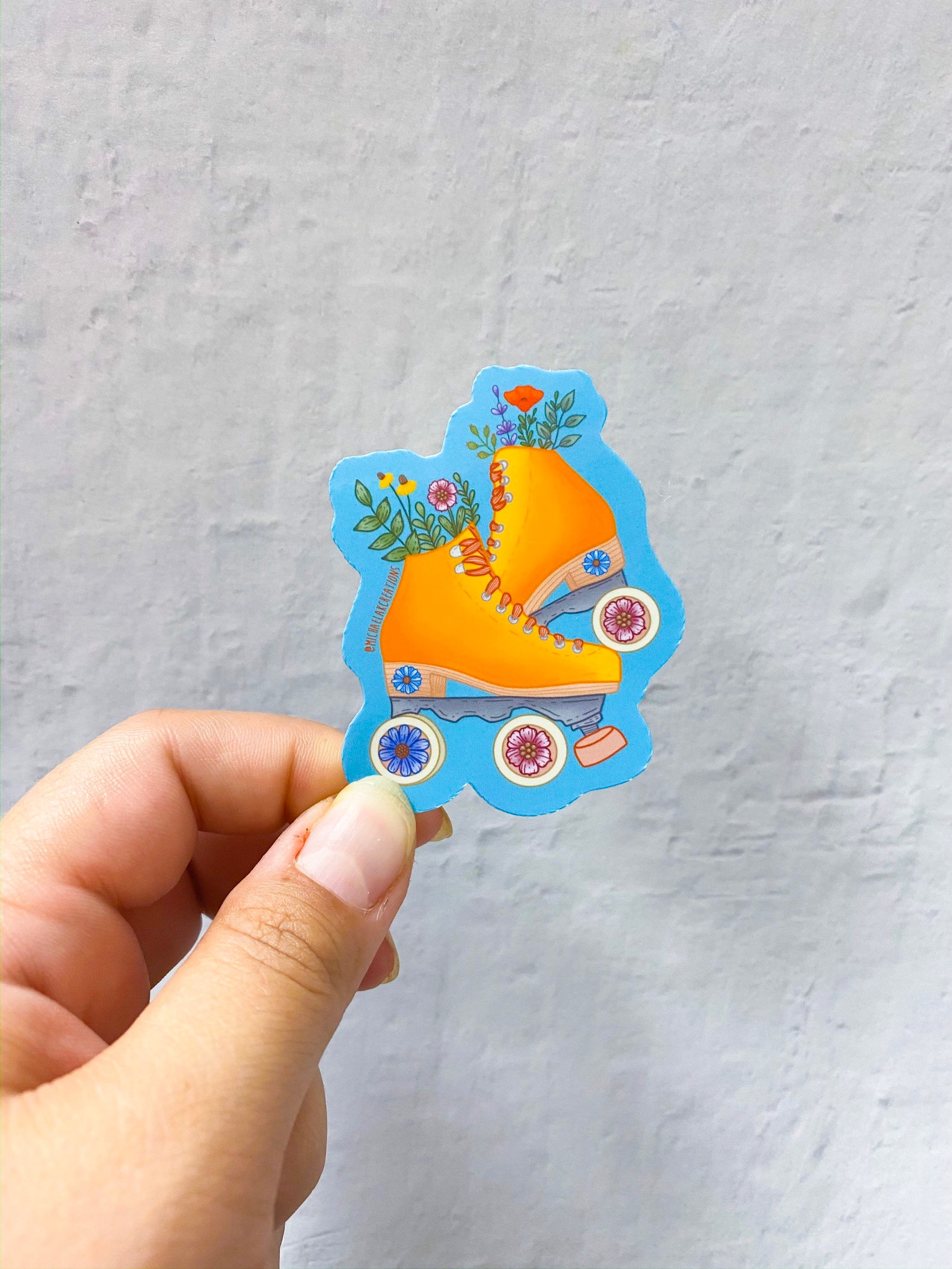 Roller Skates Sticker Stickers for Hydroflask Stickers - Etsy