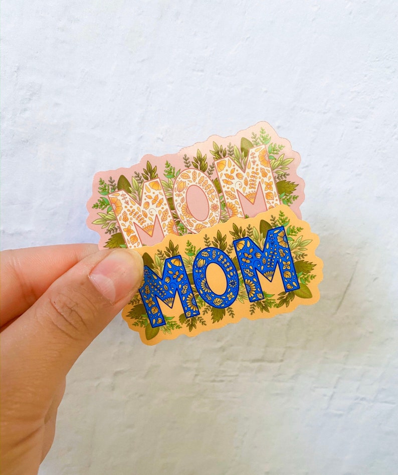 Mom Sticker Mother Sticker Stickers for Hydroflask Laptop - Etsy