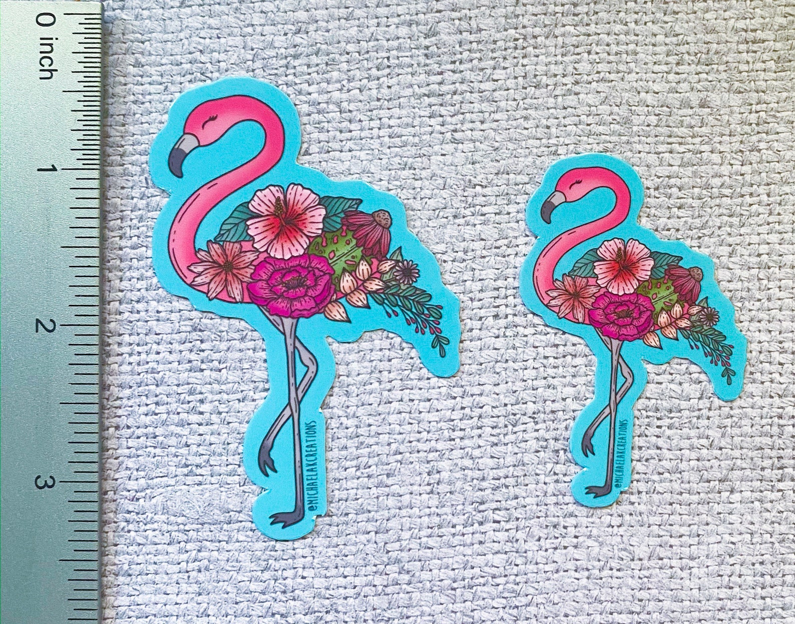 Flamingo Sticker Animal Sticker bird Sticker Stickers for - Etsy