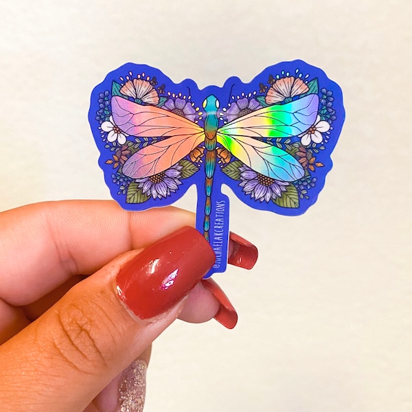 Dragonfly Sticker - Etsy