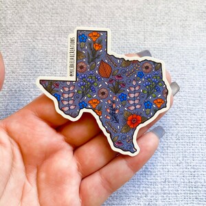 Texas Sticker States Stickers TX Sticker Stickers for Hydroflask Laptop ...