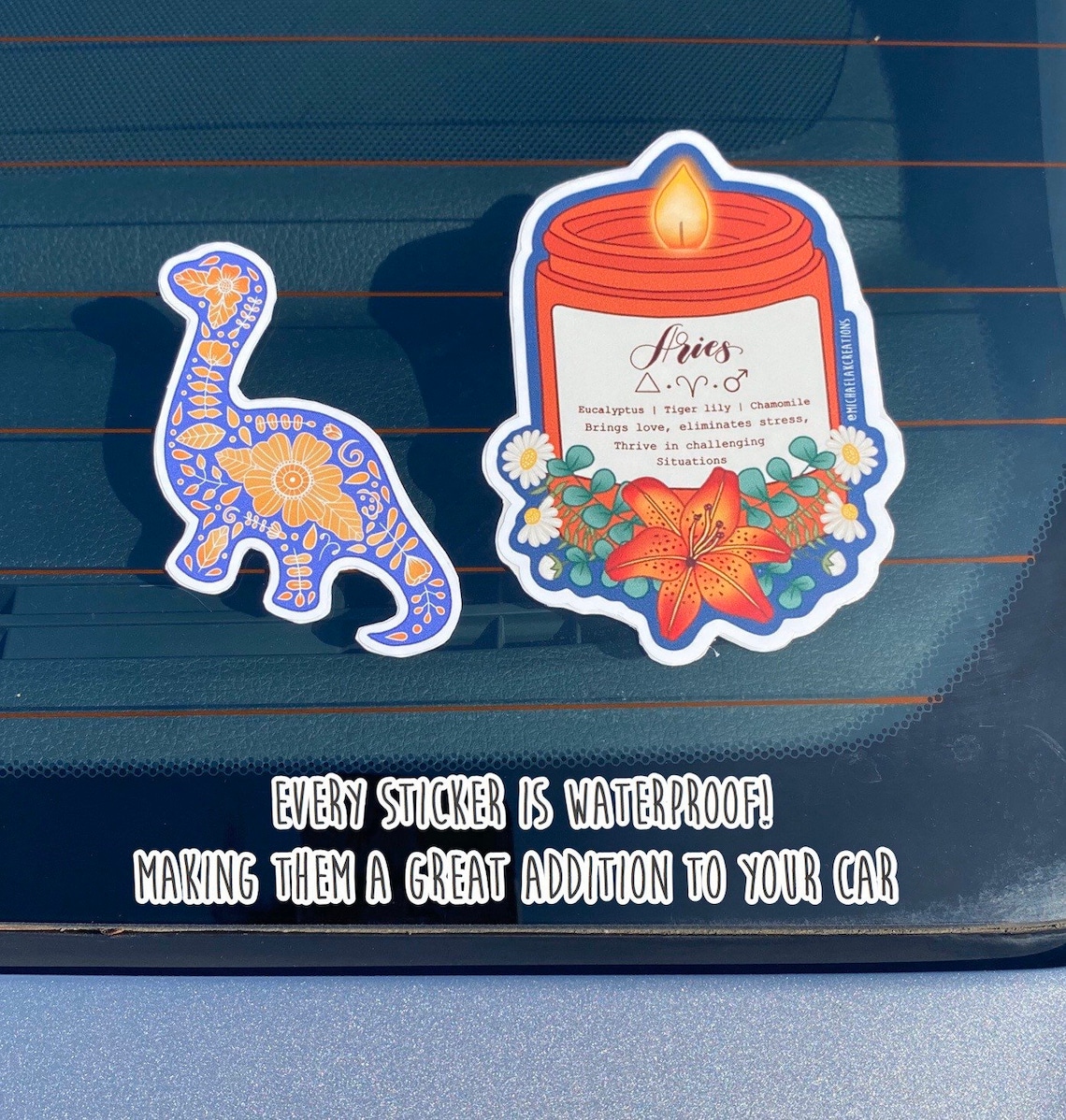 Mouth sticker Flower Mouth Sticker Stickers for Hydroflask | Etsy