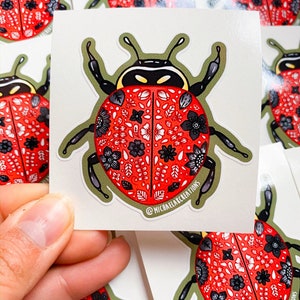 Ladybug Sticker |stickers for Hydroflask | Hydroflask Stickers | Laptop ...