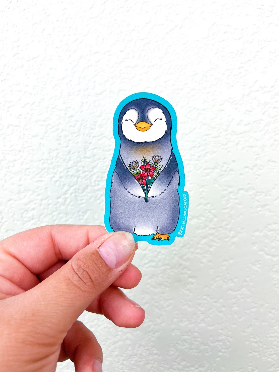 Penguin Sticker | Stickers | Stickers for Hydroflask | Laptop Stickers ...