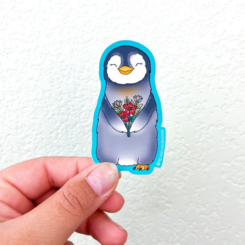Penguin Stickers - Etsy