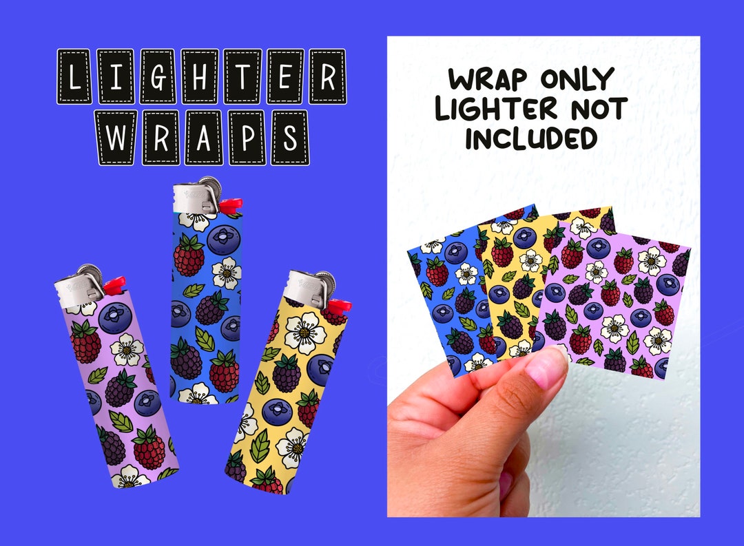 Citrus Lighter Wraps | Lighter Stickers | Wrapped Lighters | Stoner ...