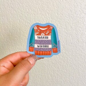 Sweater Sticker | Sweater Weather Sticker |stickers | Stickers for ...