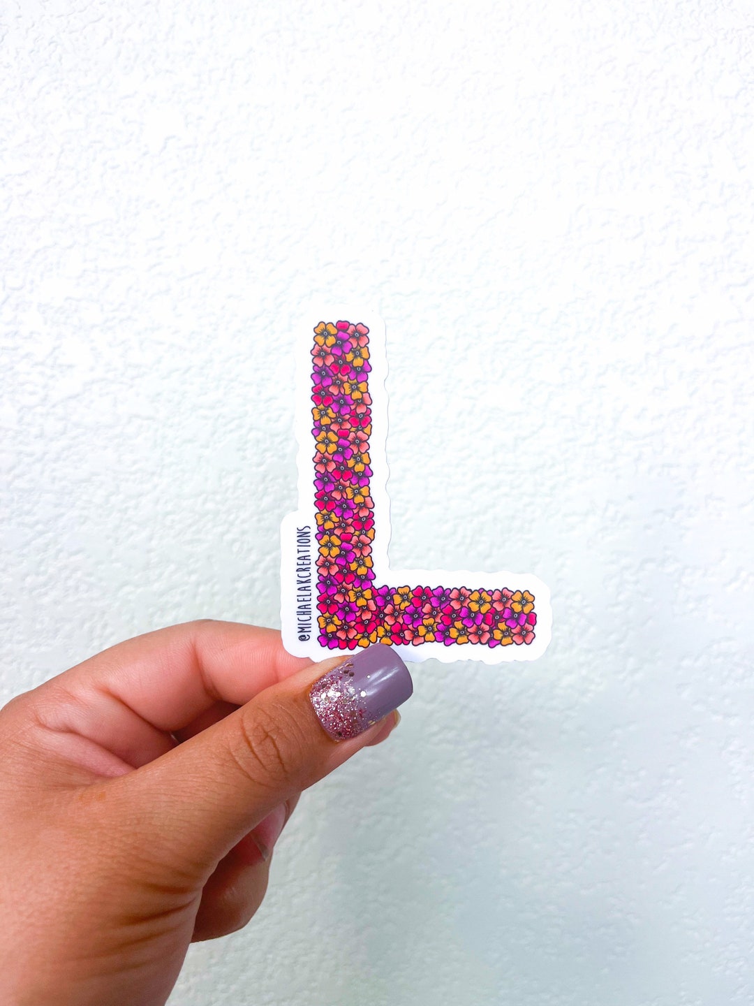 L Sticker |stickers for Hydroflask|stickers|laptop Stickers|water ...