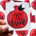 Pomegranate Sticker Fruit Stickers You Da Pom Stickers - Etsy