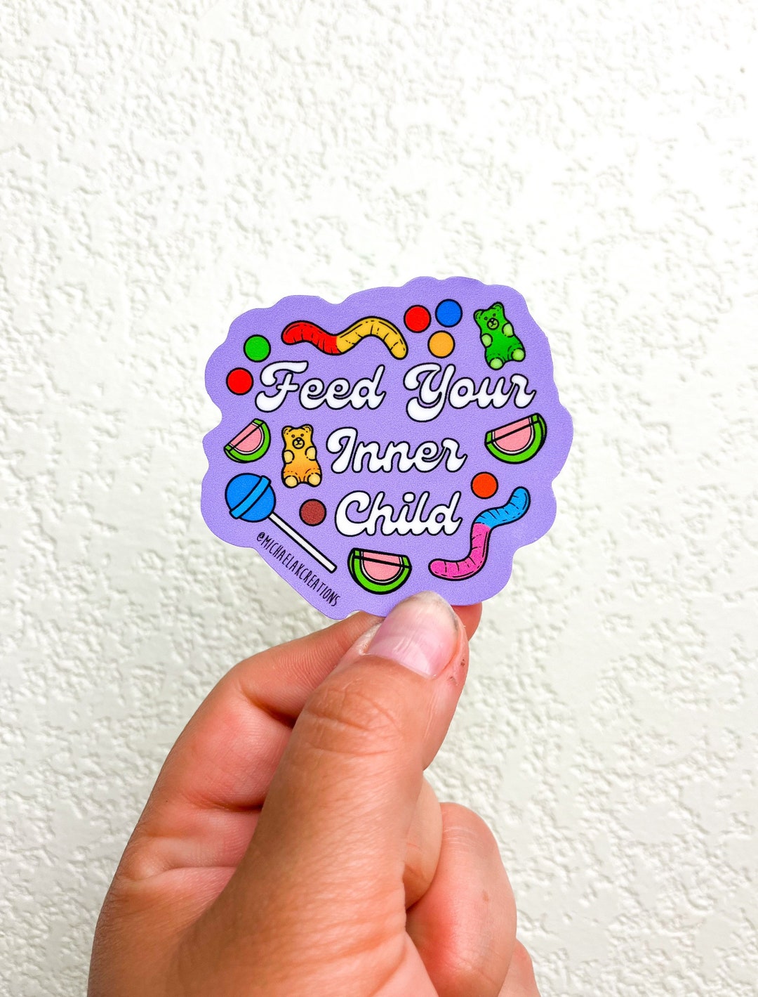 Feed Your Inner Child Sticker | Stickers | Stickers for Hydroflask ...