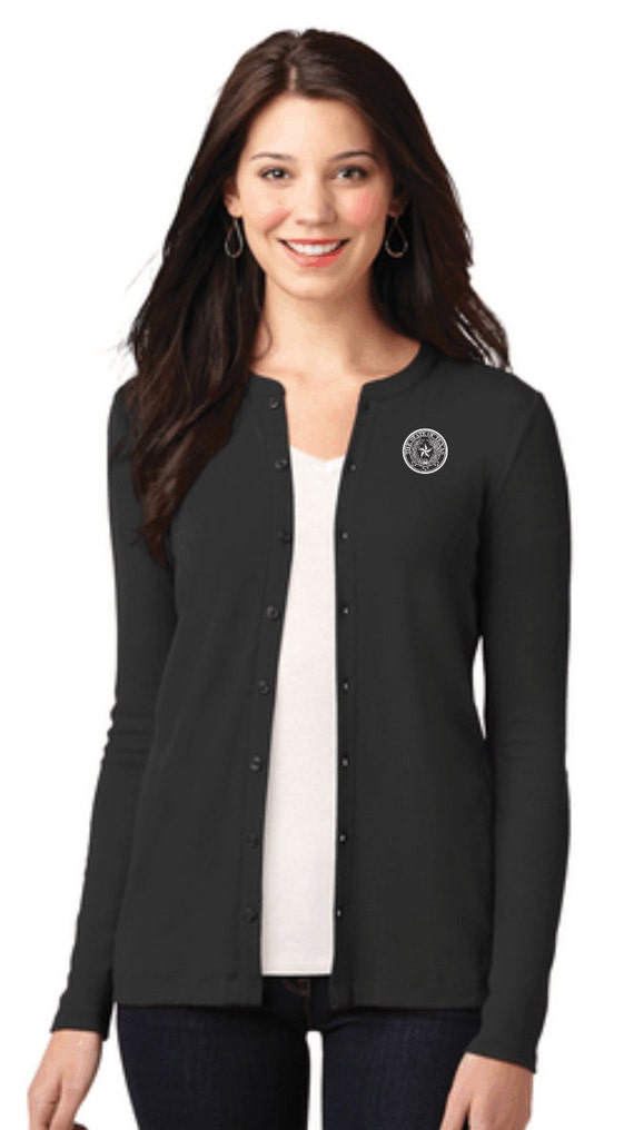 Ladies Concept Stretch Button-front Cardigan - Etsy
