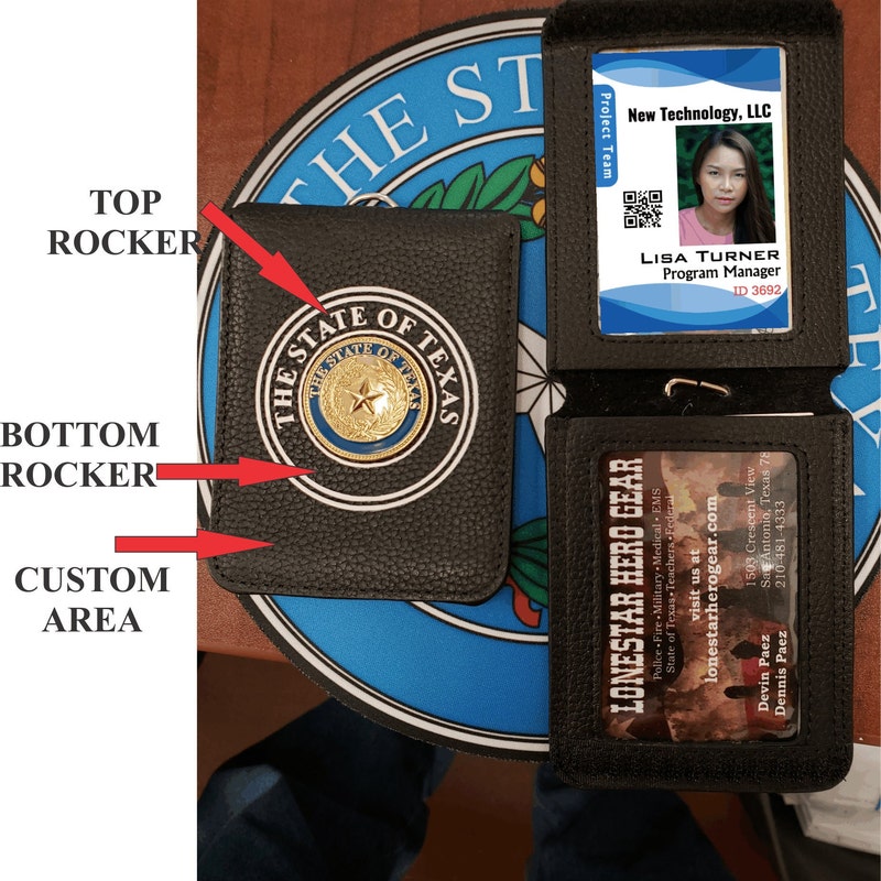 Star Work Badge Holder - Etsy