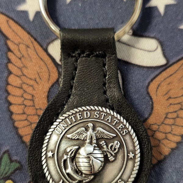 Marine Keychain - Etsy