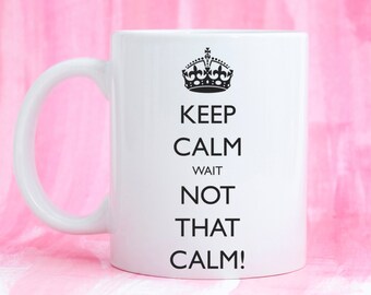 Keep calm and wait | Etsy