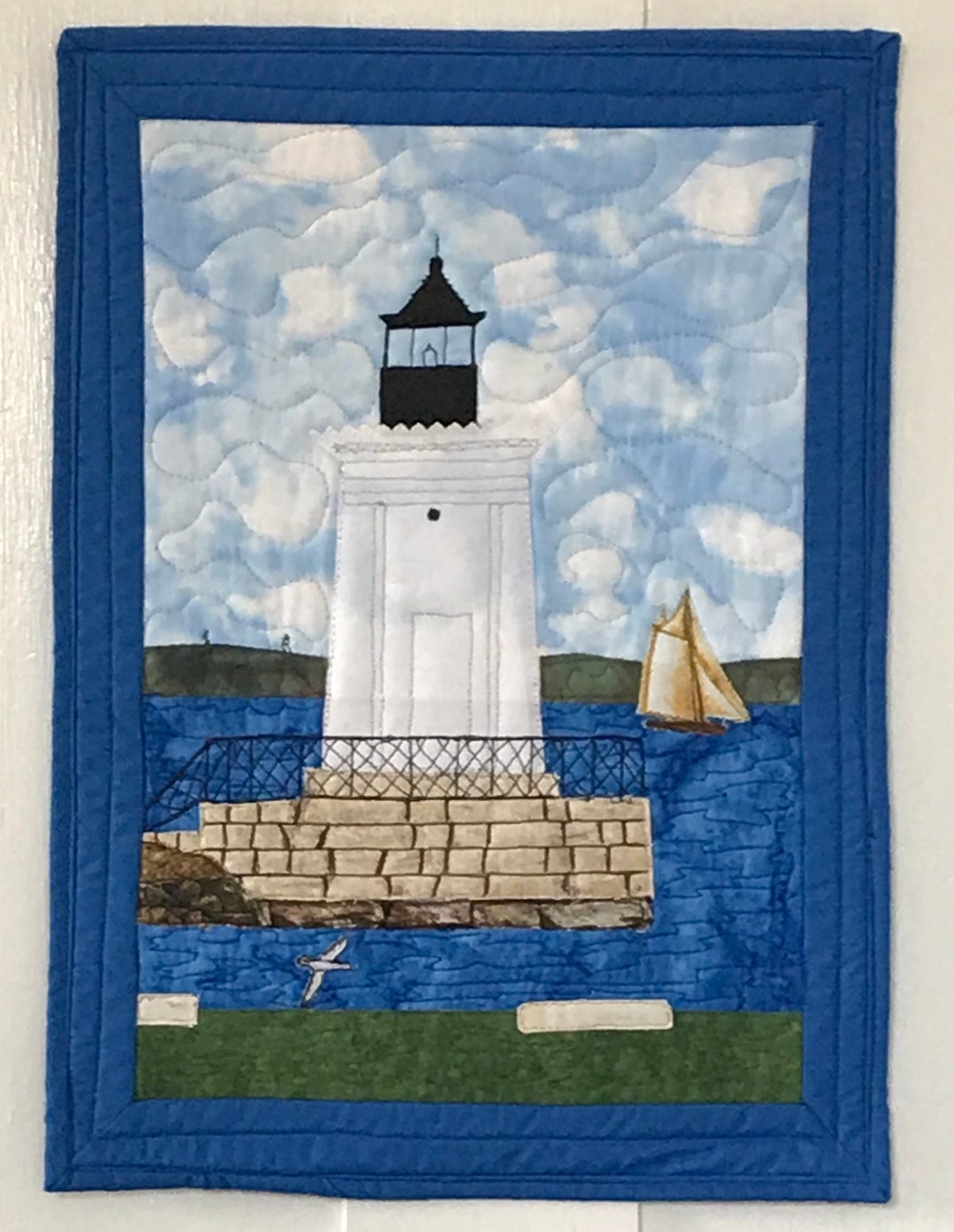 Bug Lighthouse With Schooner - Etsy