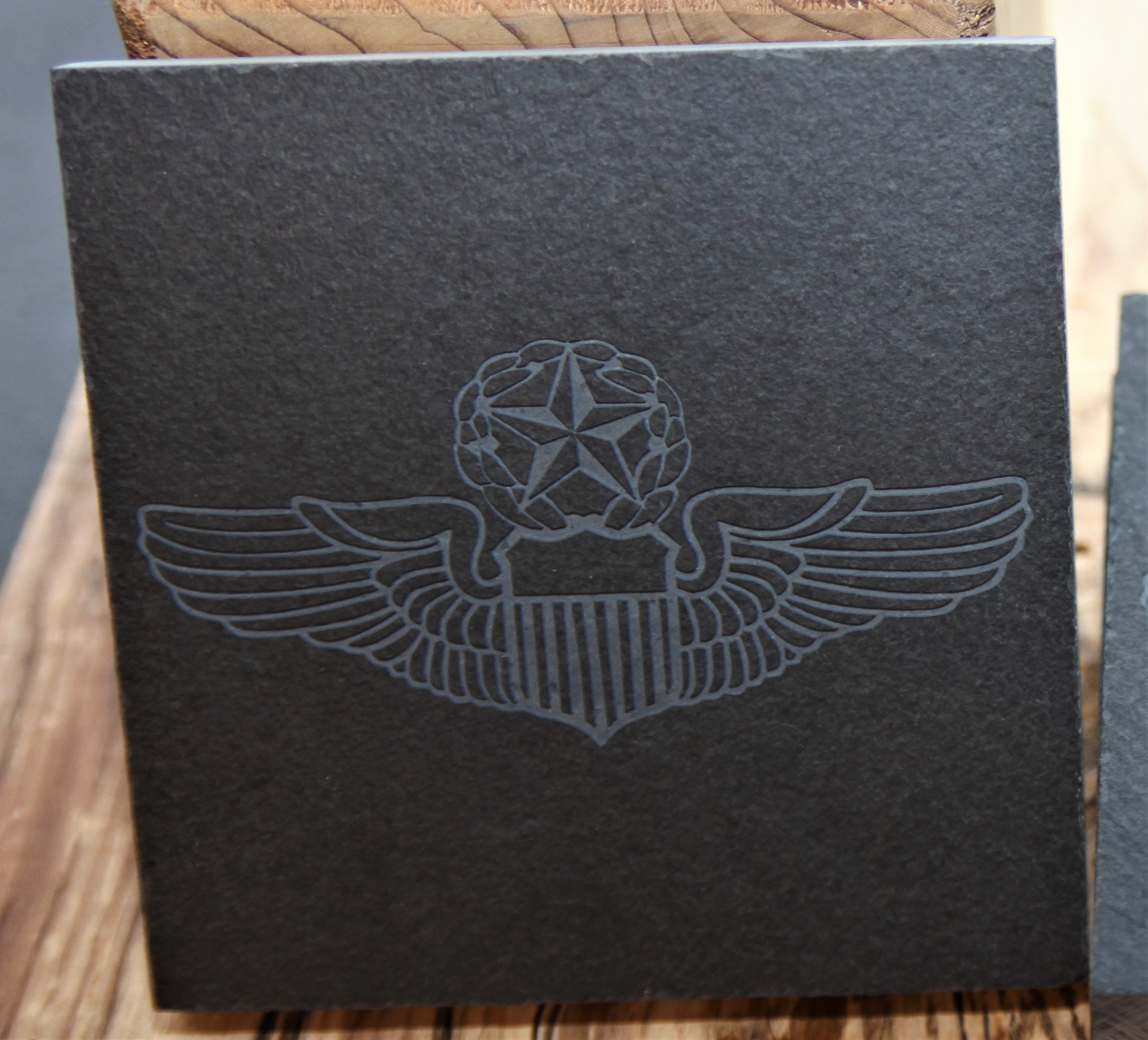 USAF Pilot Wings Slate Coasters Set of 4 - Etsy