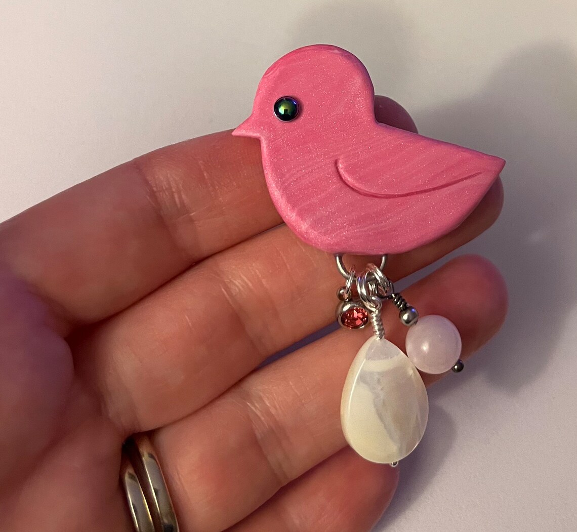 Sweet Bird Pin - Etsy