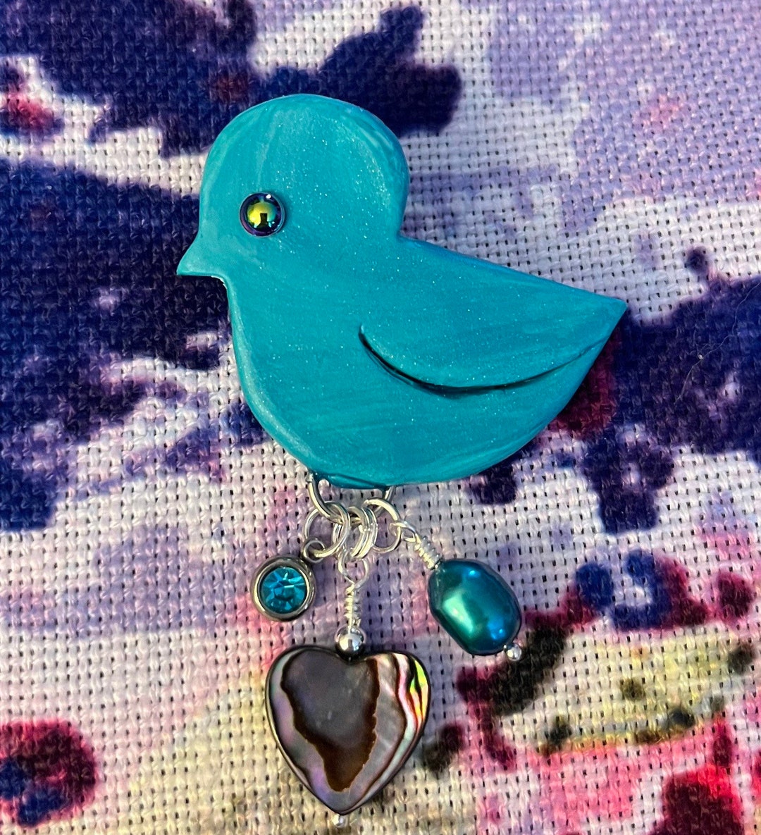 Sweet Bird Pin - Etsy