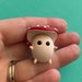 Handmade Polymer Clay Mushroom Pin, Cute Critter Lapel - Etsy