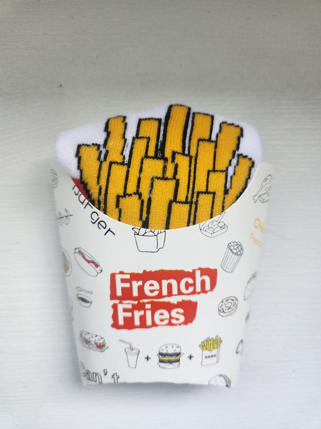 French Fry Socks - 1 Pair - Etsy