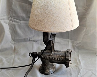 Meat Grinder Lamp - Etsy