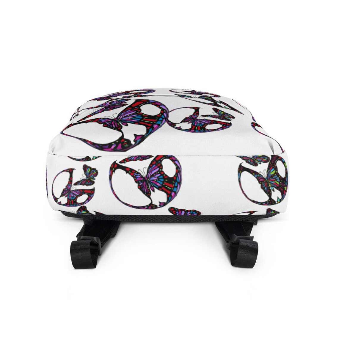 Butterfly Backpack, Unique Purple Butterfly Backpack Made Just for ...