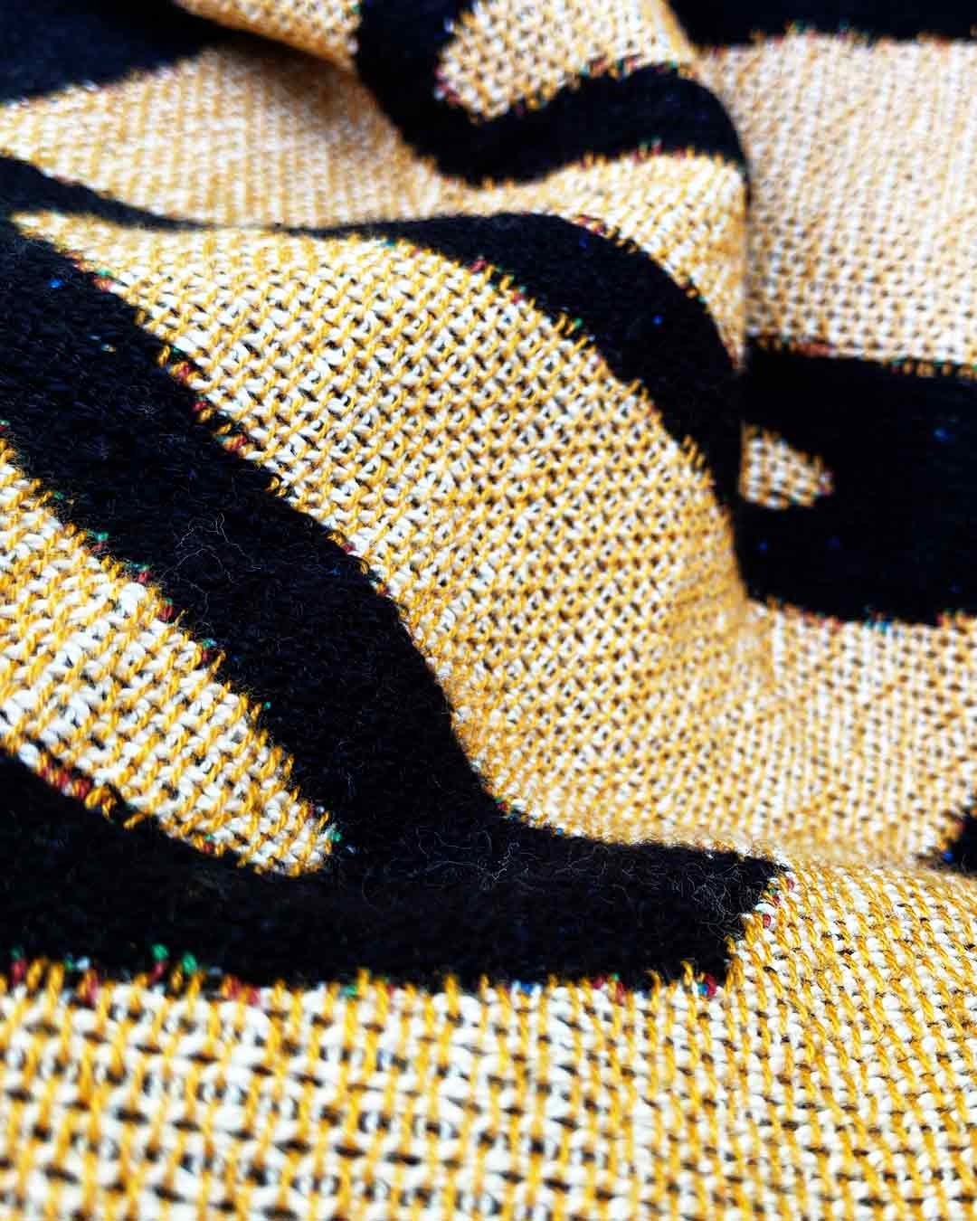 Tiger Loop Tapestry by Asis Percales Art Blanket / Gobelin / | Etsy