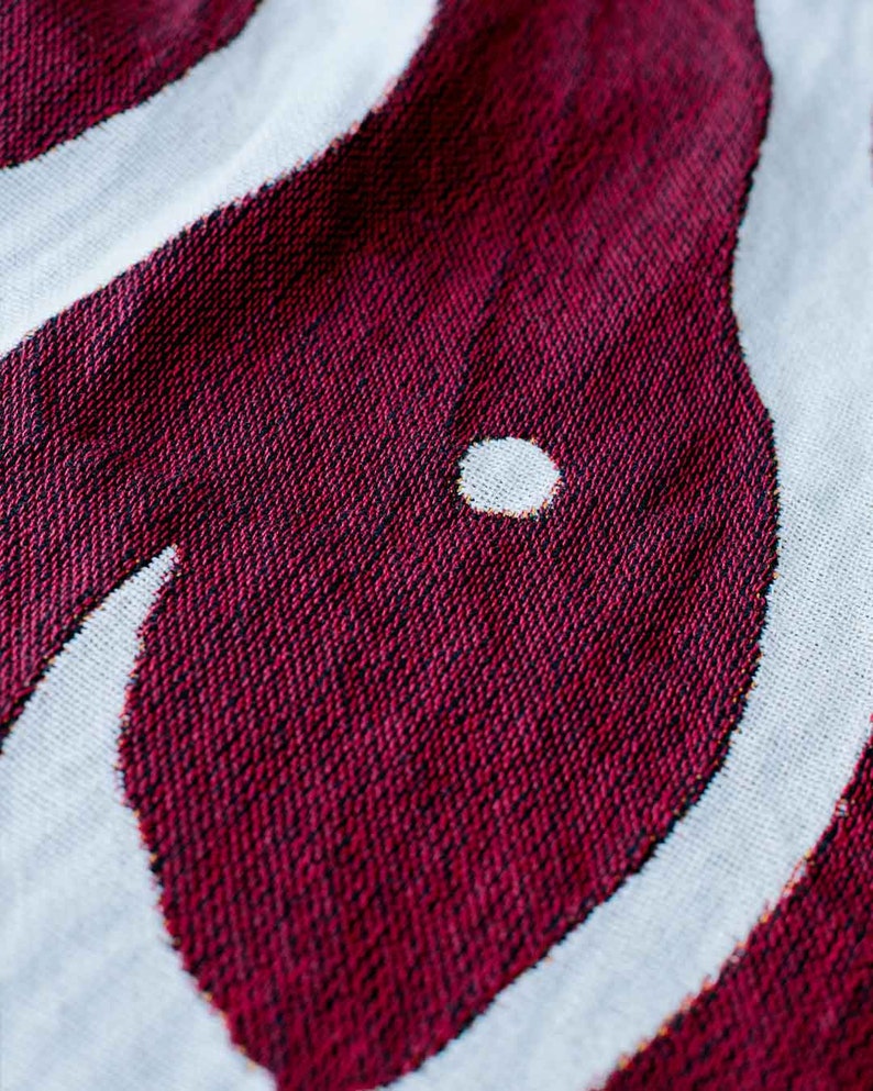 Happy Snakes Woven Art Blanket / Xl bed Cover Size - Etsy