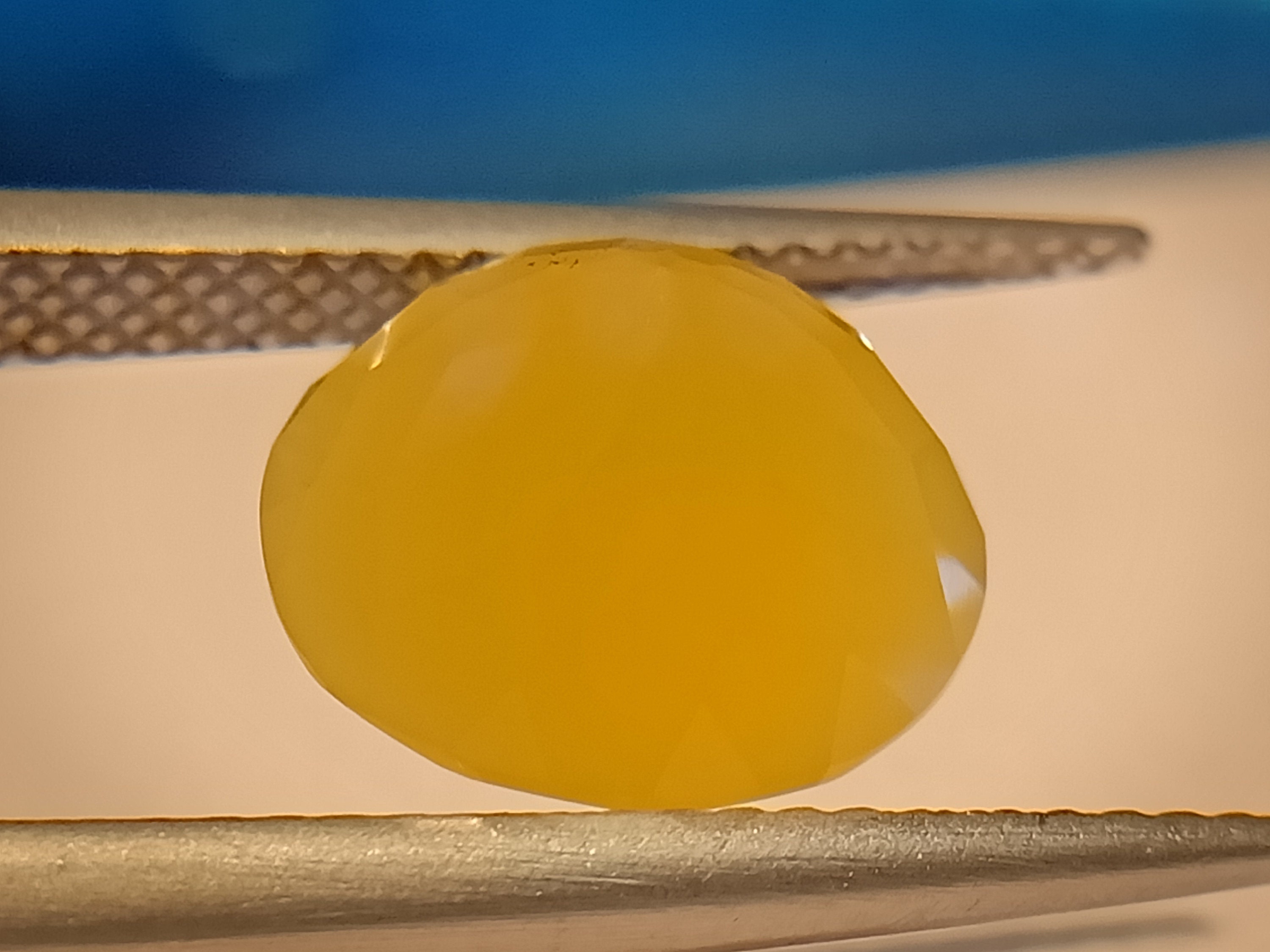 3.13 Carat Orangy Yellow Milky Fire Opal Faceted Natural | Etsy