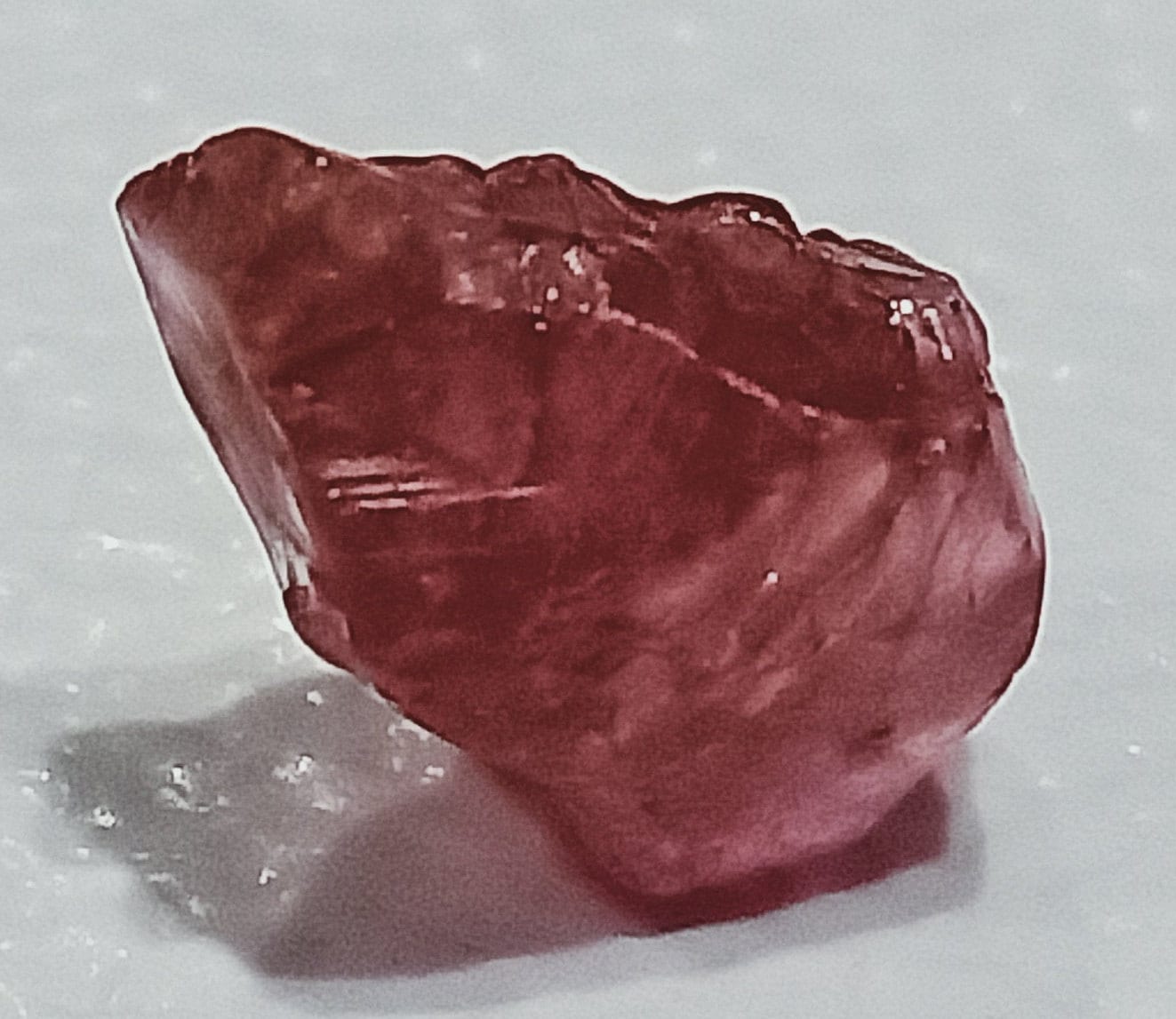 1.82 Crt. Spinel Rough Crystal. Natural Purplish Red Color. | Etsy UK