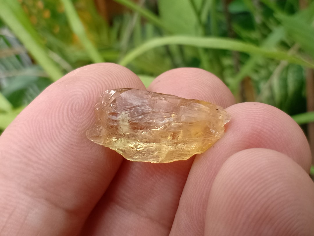 12.48 Crt. Scapolite. Natural Rough Crystal. 21x11x8.3 Mm ...