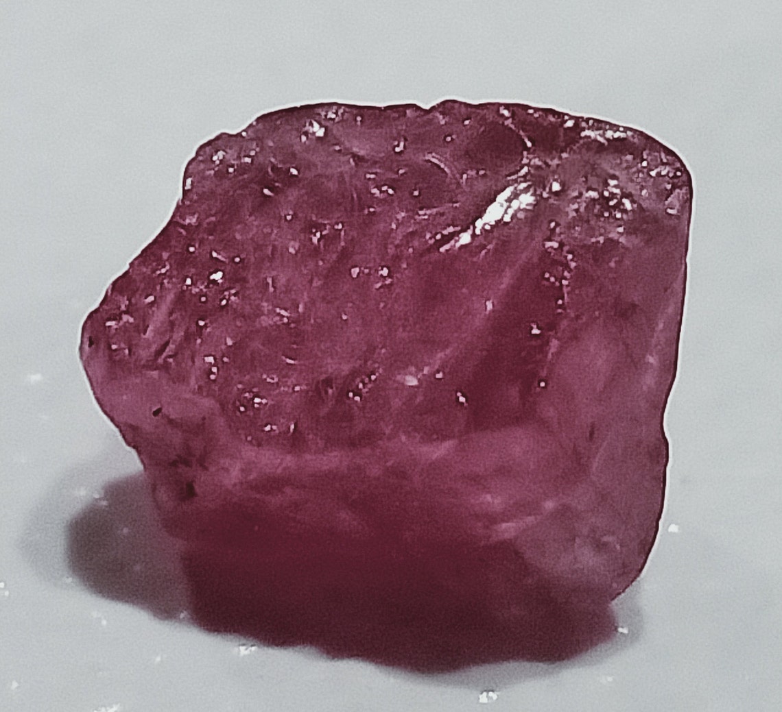 2.2 Crt. Spinel Rough Crystal. Natural Purplish/pinkish Red | Etsy