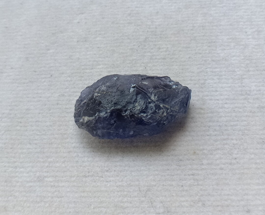11.2 Crt. Iolite (cordierite, Dichroite). Natural Rough Crystal 21 ...